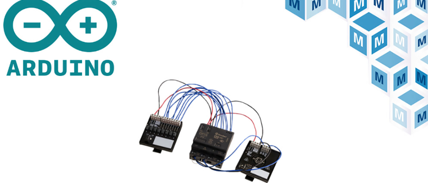 Arduino's akx00051 PLC starter kit, now available at Mouser, (…)