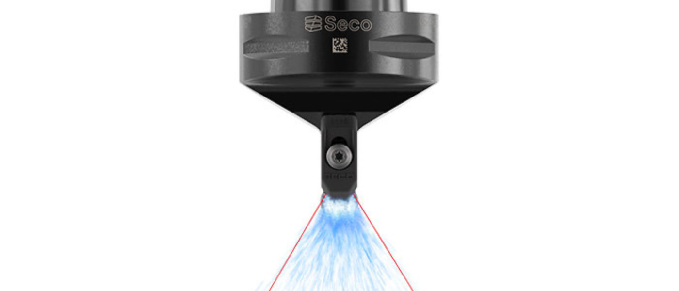 HIGH-PRESSURE COOLANT FOR ROUND INSERTS ENHANCES TURNING (…)
