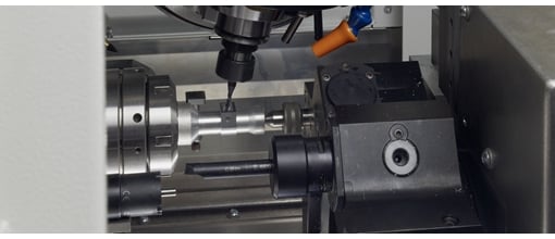 8-position turning turret on multi-process machining center